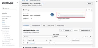 Creating Role ARN for Amazon Kinesis Data Firehose to Amazon S3 Integration