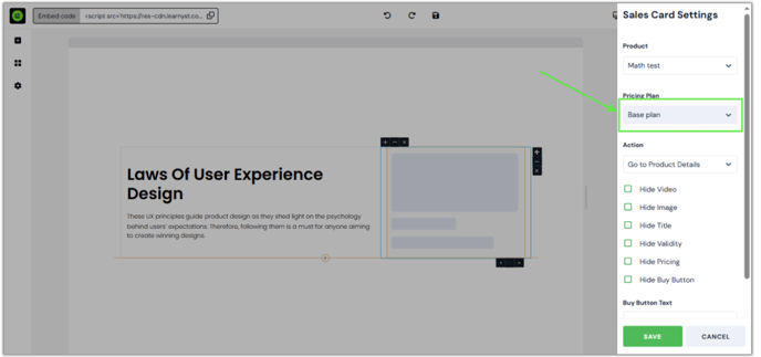 Create Widgets (embeddables) to showcase your product. Create Widgets (embeddables) to showcase your product.