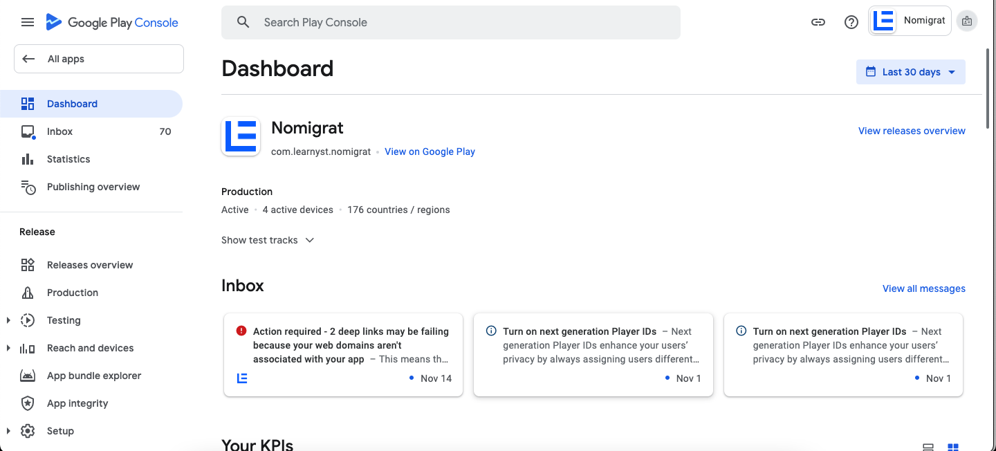 How to update your App to the latest version in Google Play Console.
