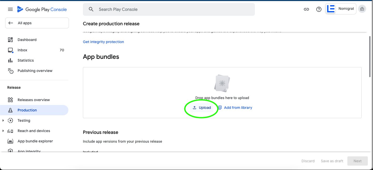 How to update your App to the latest version in Google Play Console.