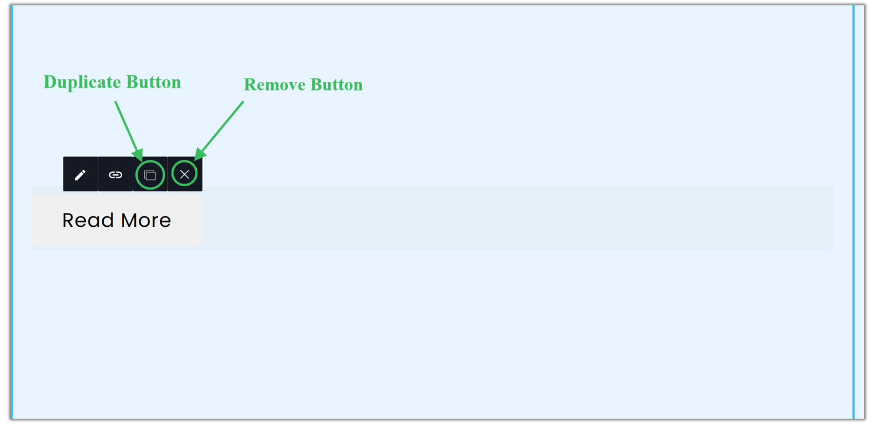 Adding a Button to the Website page.