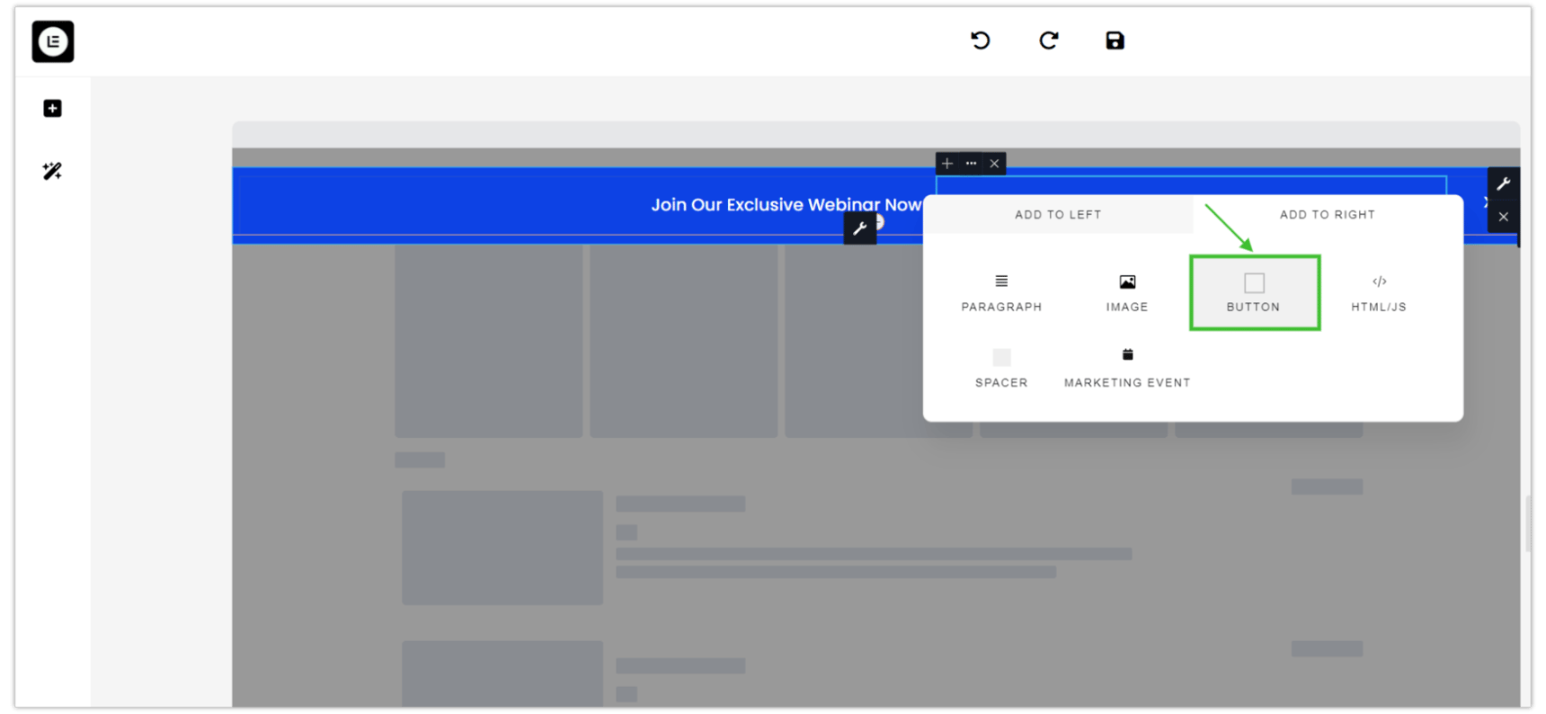 Editing the Sticky Banner CTA using the CTA Builder