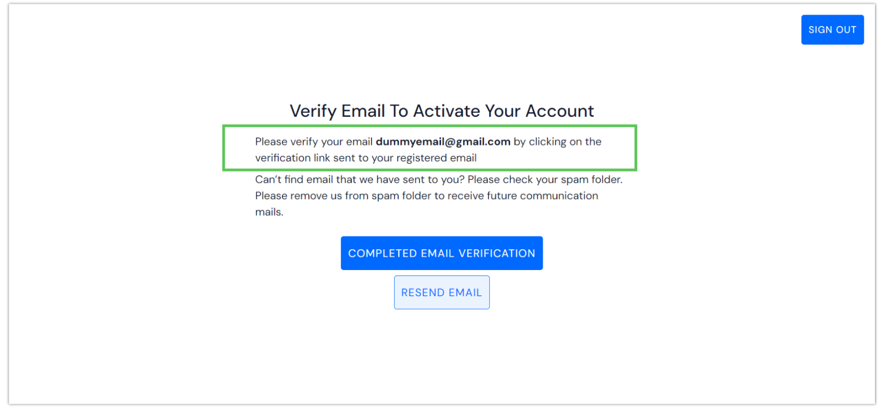 Learner Email Verification after certain number of days