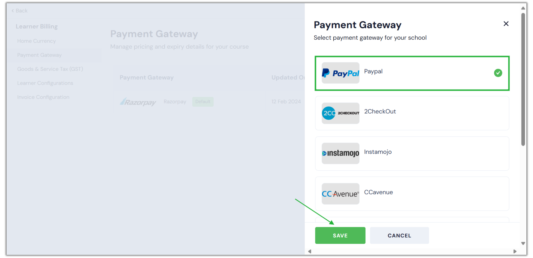 Payment Gateways