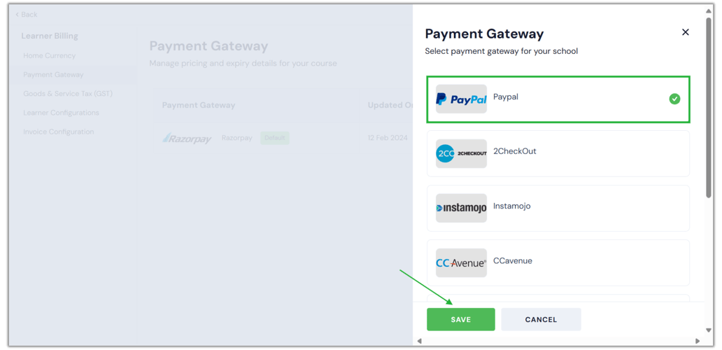 Payment Gateways