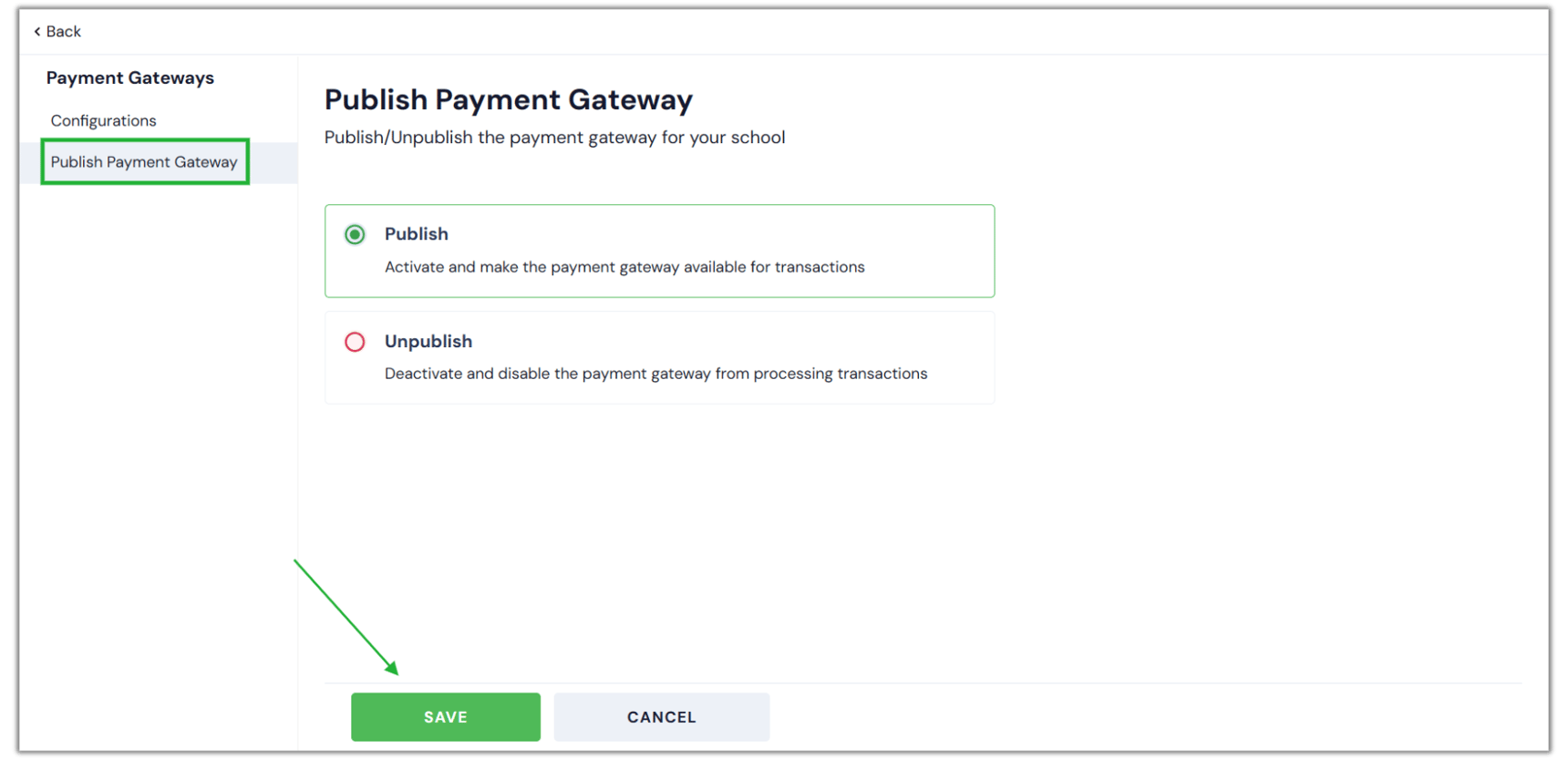 Add a Payment Gateway