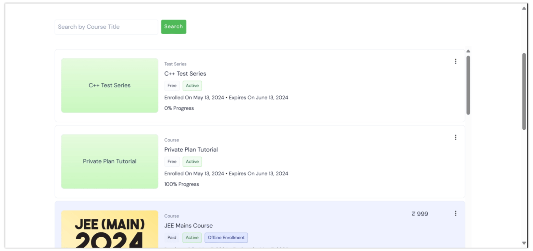 Learner Profile Overview