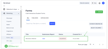 Preview and Edit form